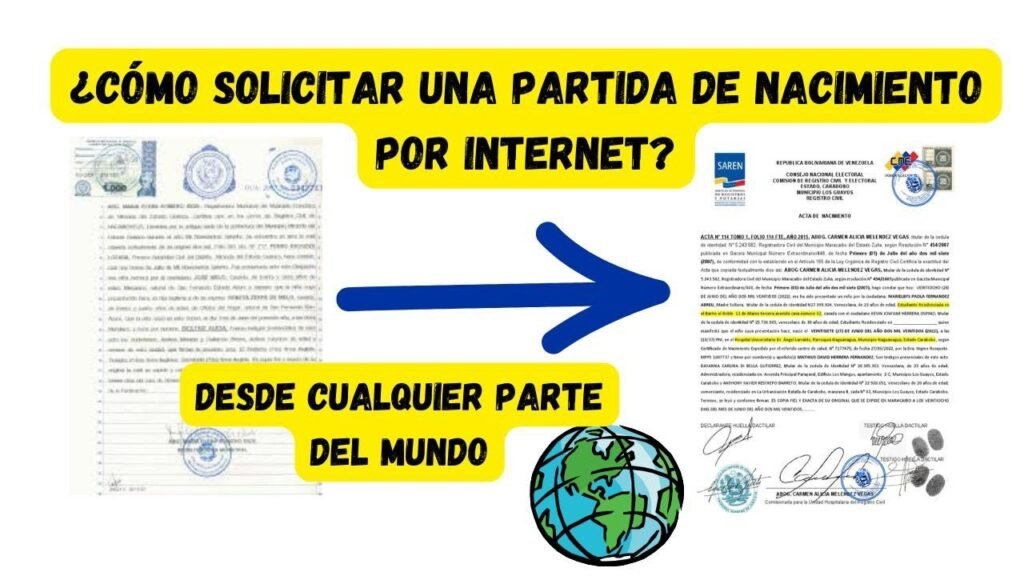 Cómo Solicitar Una Partida De Nacimiento Española Desde Argentina